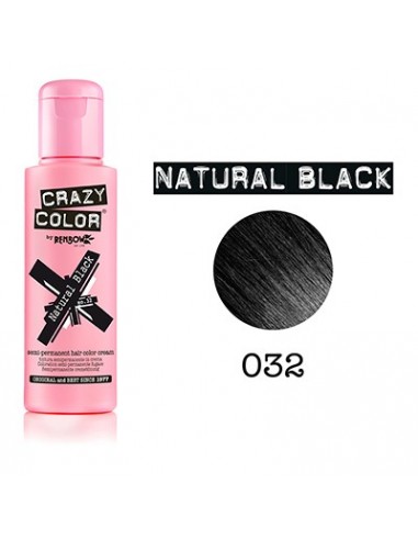 Coloration Crazy Color Natural Black N° 032 Flac.100ml